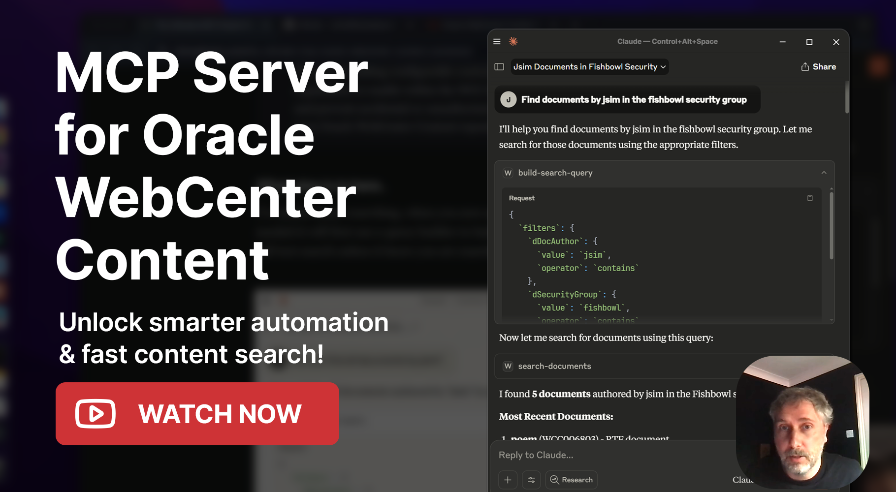 Oracle WebCenter Content MCP - Video Demo