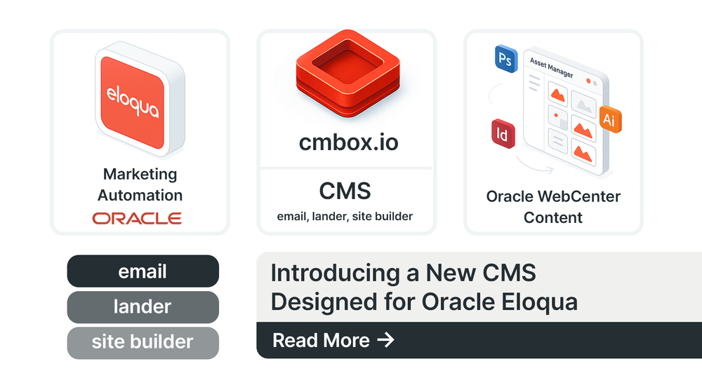 Introducing a New CMS Solution for Oracle Eloqua Campaigns