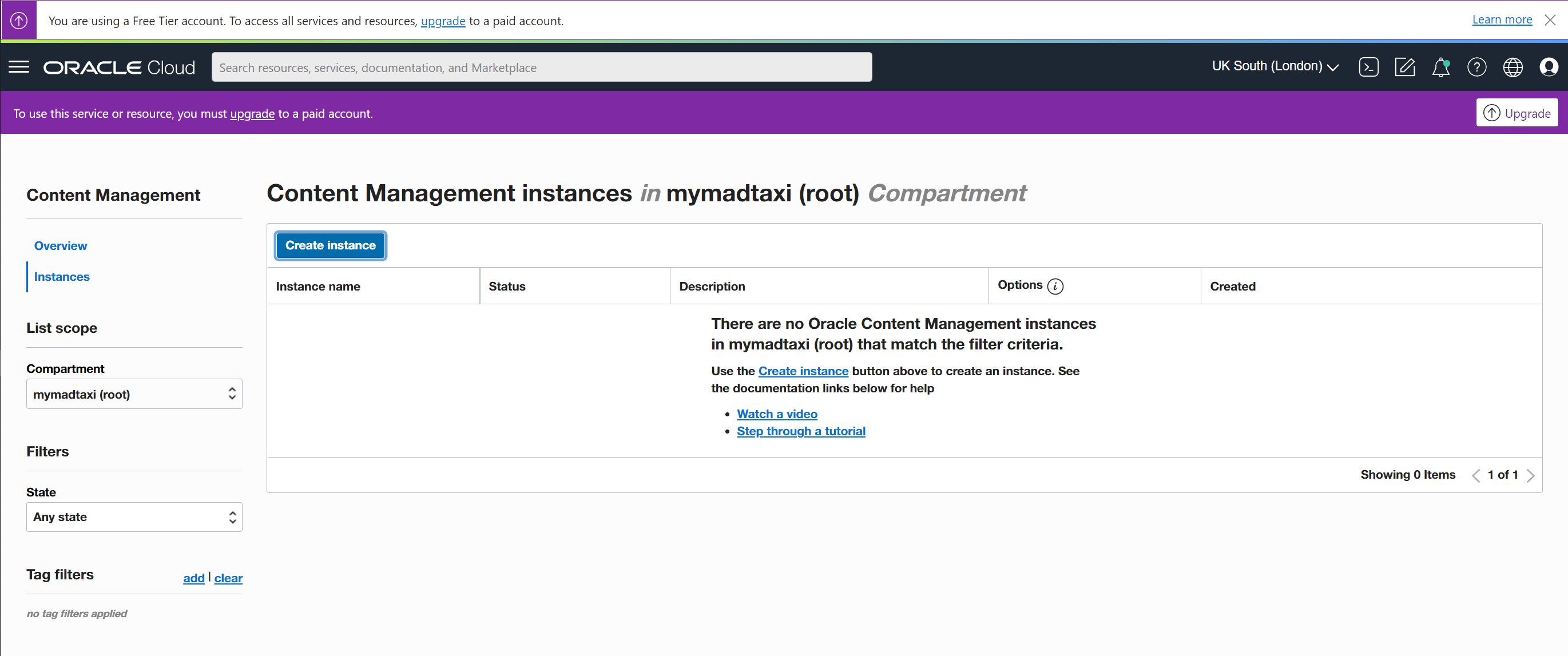 How To: Setting up Oracle Content Management (CMS) - Always Free ...